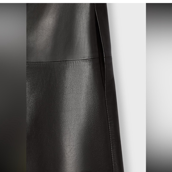 Zara | Dresses | Steven Meisel Zara Collection0 Leather Halter Dress ...